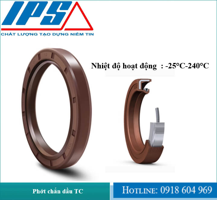 Phớt chắn dầu TC (Viton FKM) Chính hãng—Giá tốt
